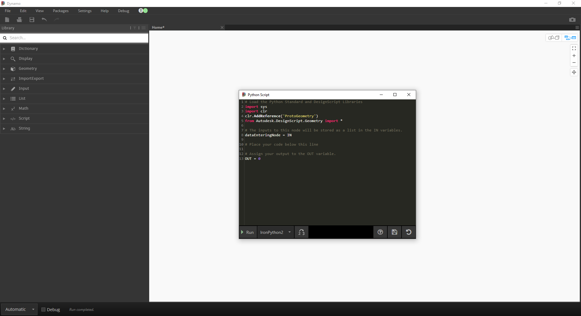 Python Templates in Dynamo 2.0 | The Dynamo Primer